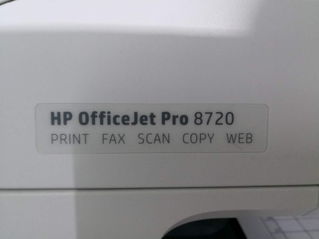 HP OfficeJet Pro 8720 All-in-One Printer, Computers & Tech, Printers ...