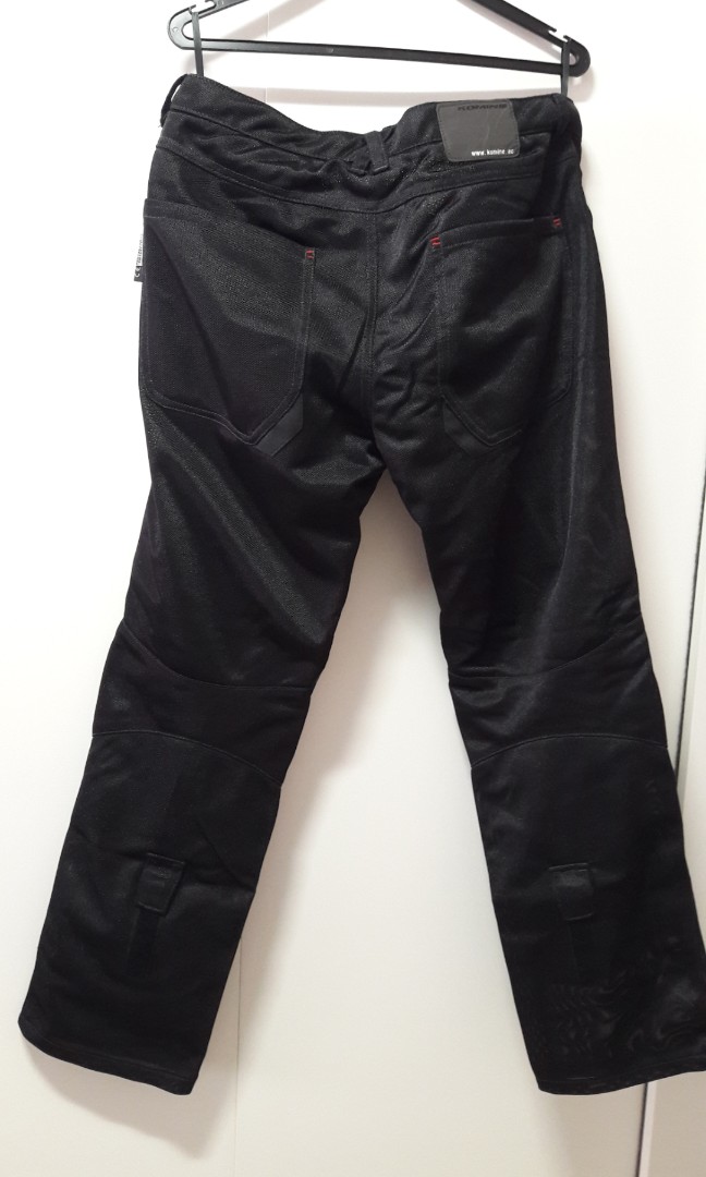Komine Mesh Riding Pants, Motorcycles, Motorcycle Apparel on Carousell