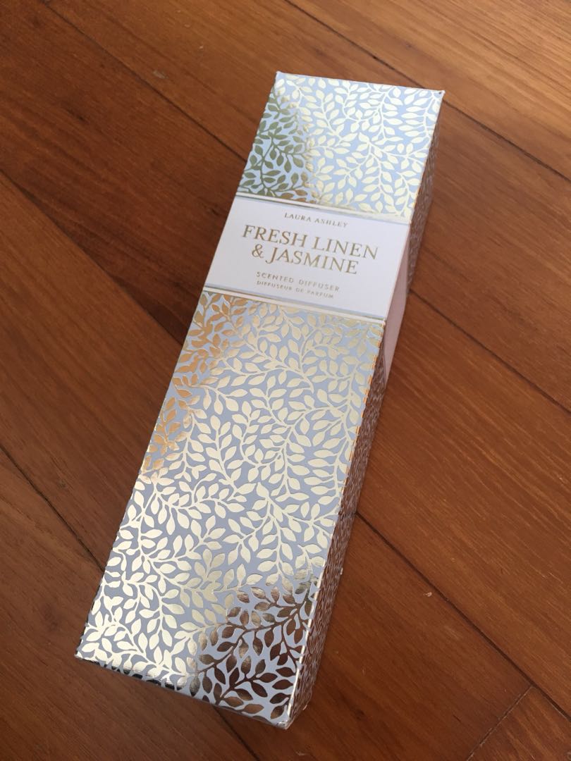 Laura Ashley Fresh Linen and Jasmine Diffuser, Furniture & Home Living ...