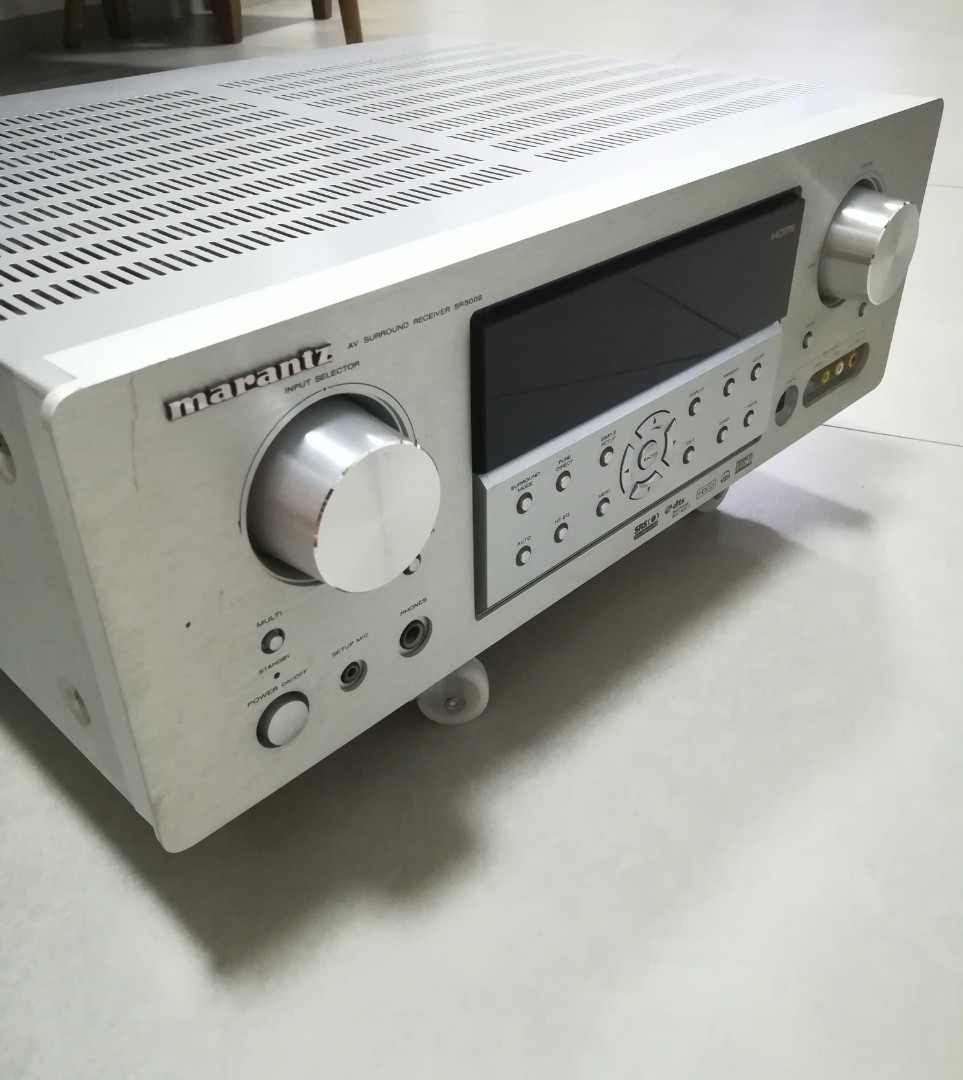 Marantz SR 5002 AV 7.1 Surround Receiver Amplifier, Audio, Soundbars ...