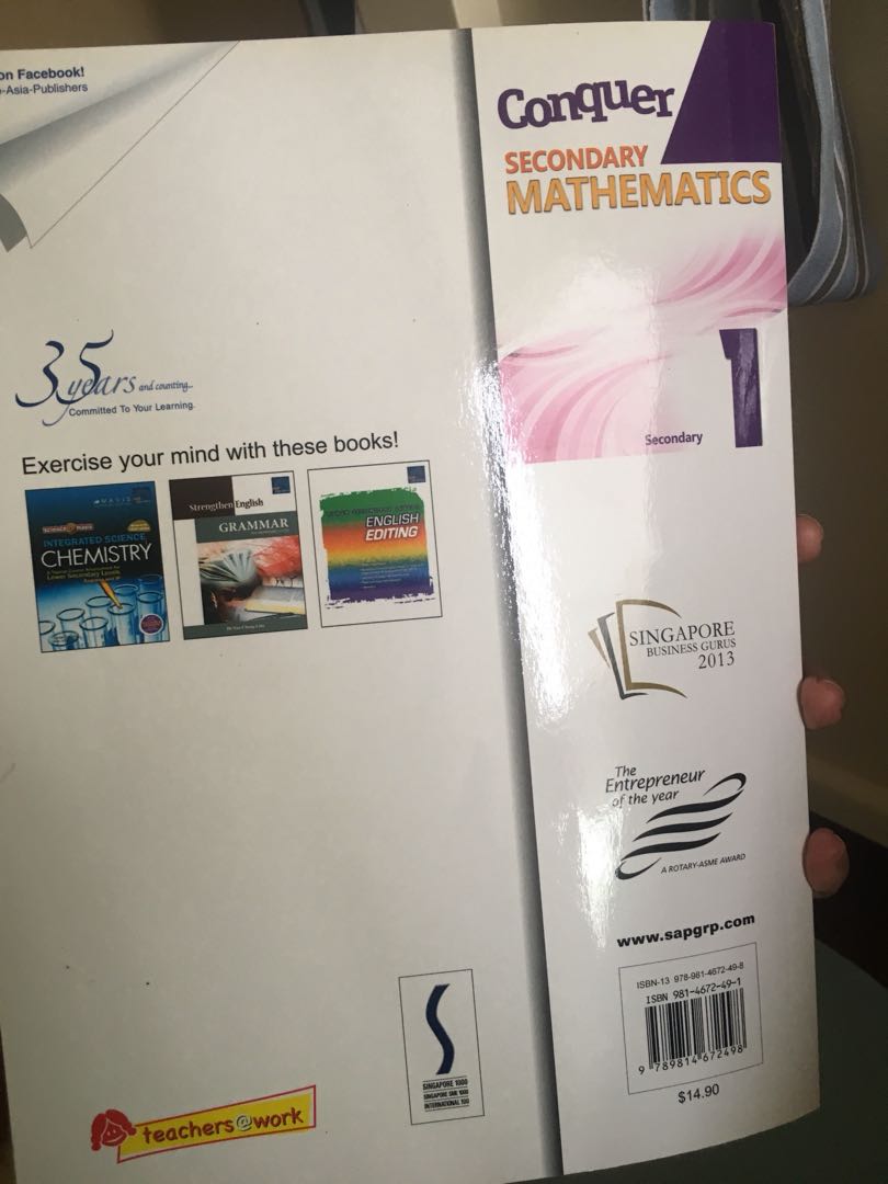 Mathematics sec 1, Hobbies & Toys, Books & Magazines, Assessment Books ...