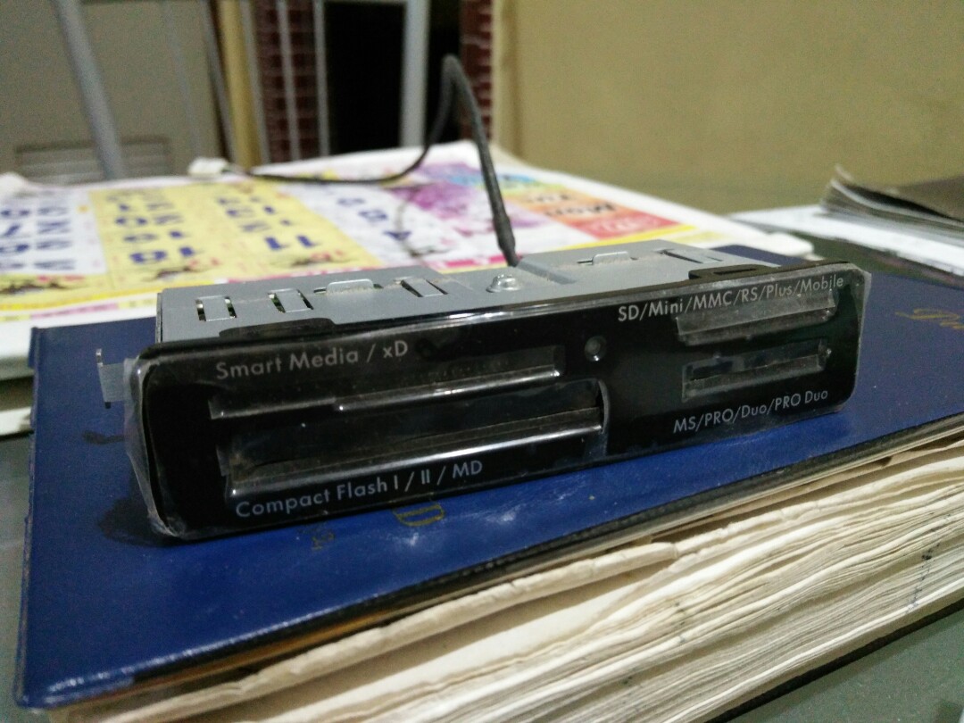 HP memory card reader all in one