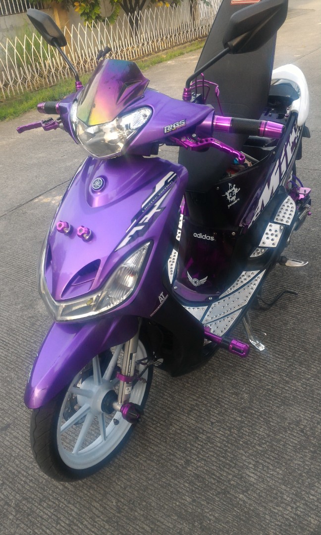 Mio sporty 2014 with free helmet, Motorbikes on Carousell