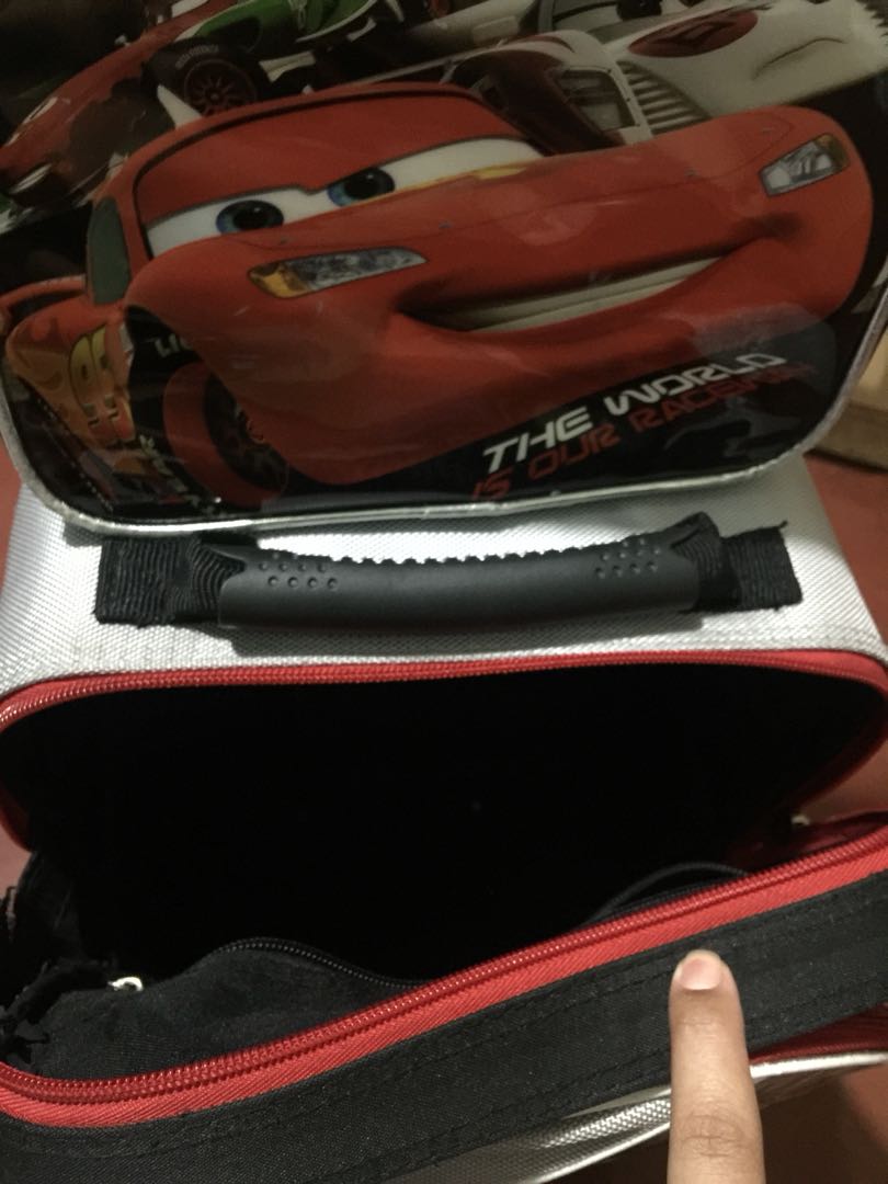 Original Disney's Cars Trolley bag, Babies & Kids, Bathing & Changing ...