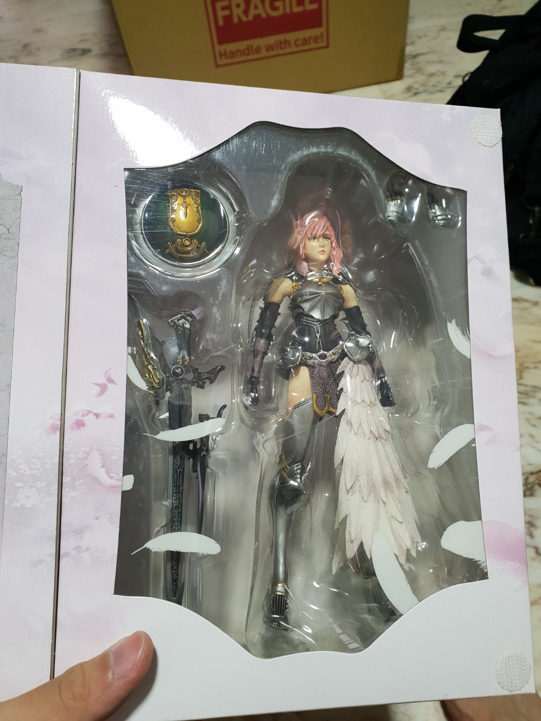 Playarts Kai Final Fantasy XIII-2 Lightning Figure, Hobbies & Toys ...