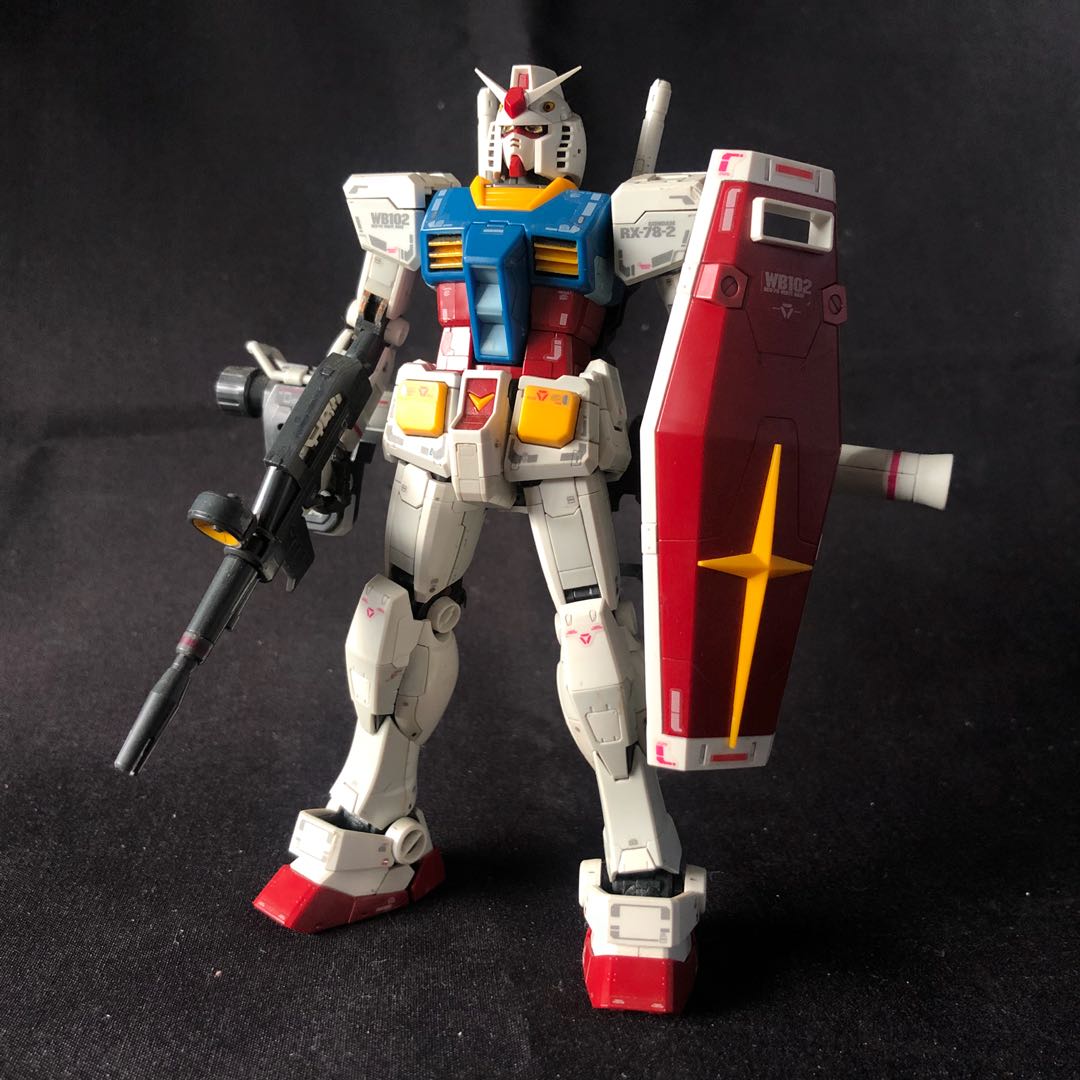 Real Grade (RG) RX-78-2 Gundam, Hobbies & Toys, Toys & Games on Carousell