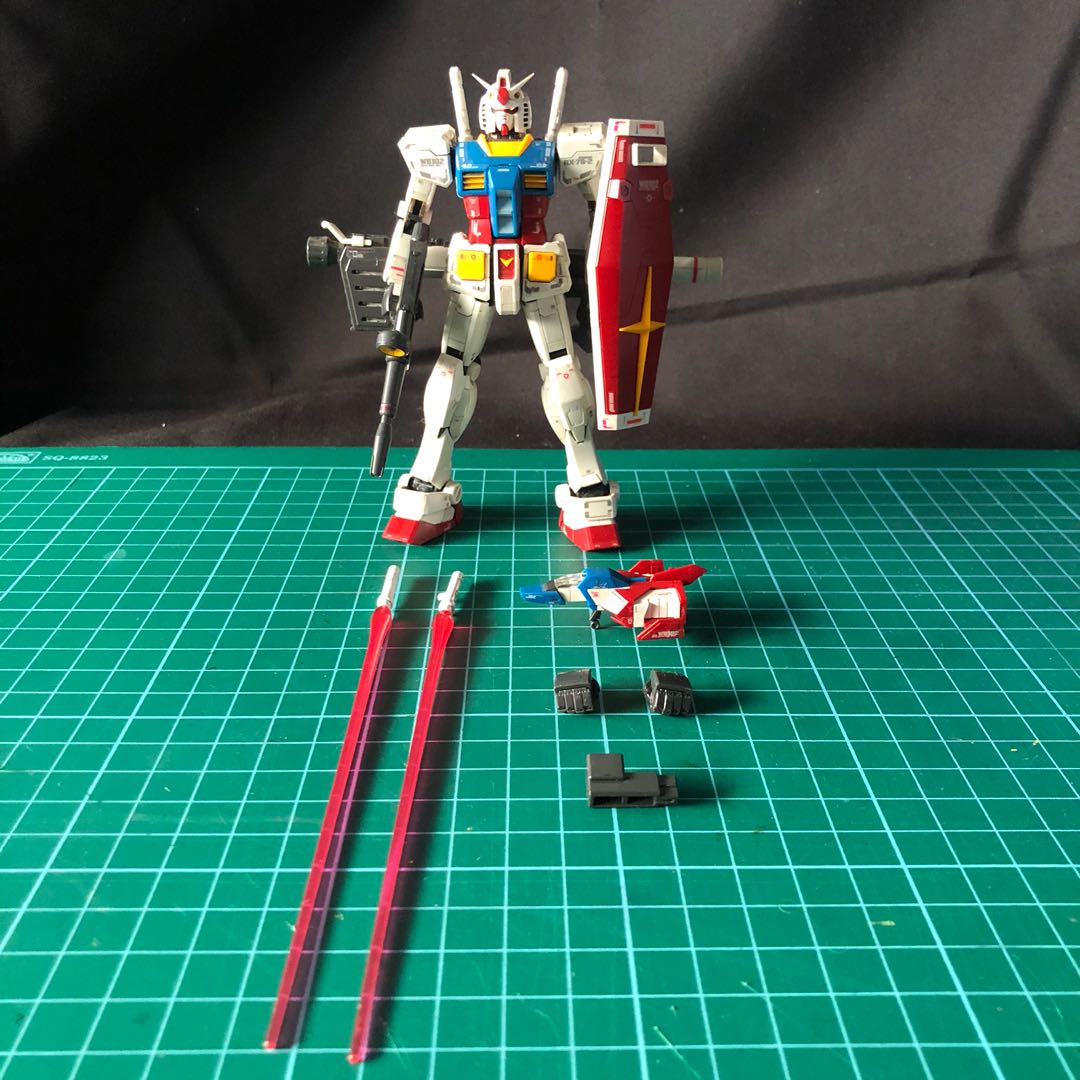 Real Grade (RG) RX-78-2 Gundam, Hobbies & Toys, Toys & Games on Carousell