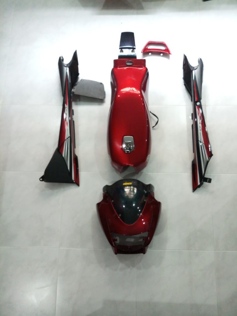 Rxz Cover Set, Motorcycles, Motorcycle Accessories on Carousell