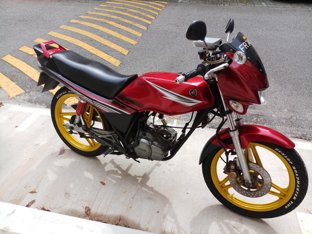 Rxz Cover Set, Motorcycles, Motorcycle Accessories on Carousell