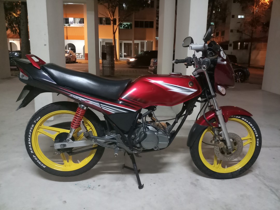 Rxz Cover Set, Motorcycles, Motorcycle Accessories on Carousell