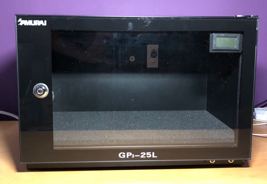 Samurai GP3-25L Dry Cabinet (Black), Photography, Photography ...