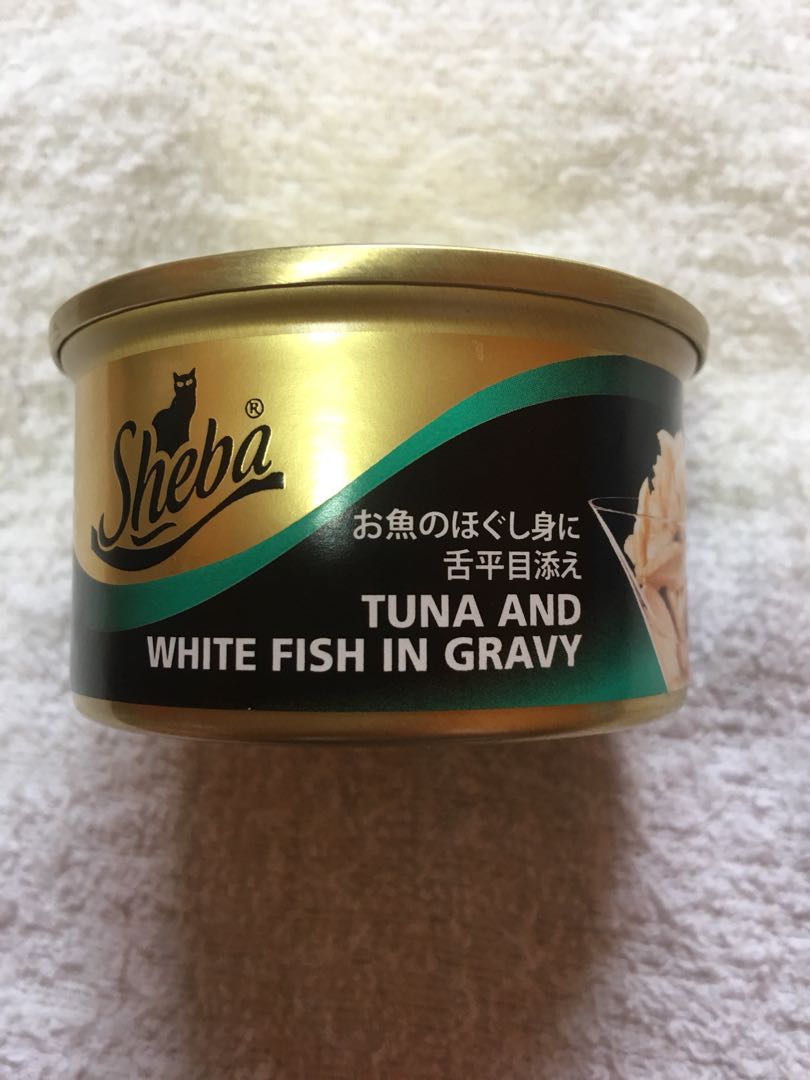 Sheba Tuna and White Fish in gravy, Pet Supplies, Pet Food on Carousell