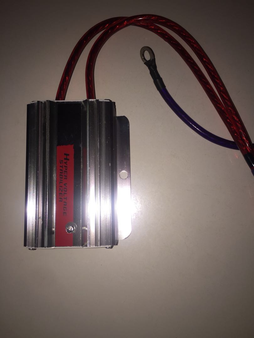 Used grounding kit and voltage stabilizer, Motorcycles, Motorcycle ...