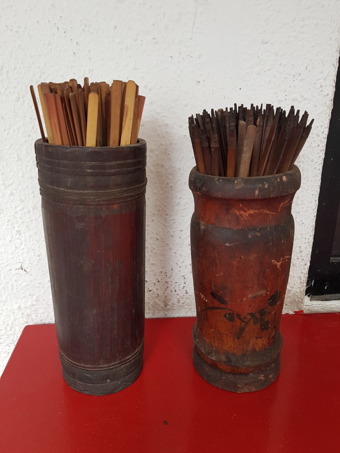 Vintage wooden temple sticks, Hobbies & Toys, Memorabilia ...