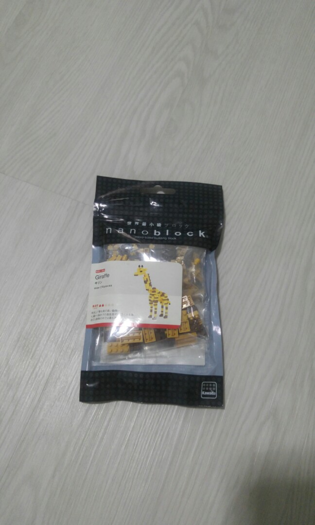 Authentic Nano block Kawada Giraffe Brand New, Hobbies & Toys, Toys ...