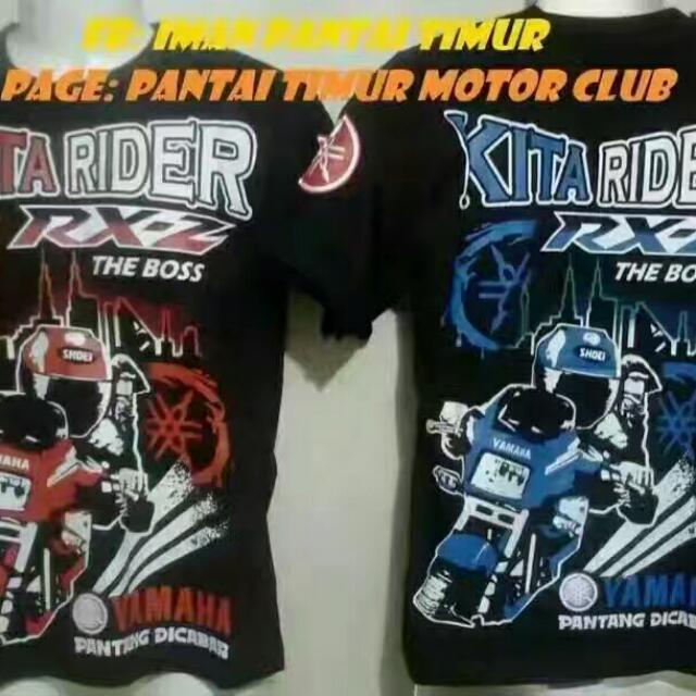 BAJU KITA RIDER RXZ... ~Rm5O ~Ada saiz S, M, L & XL Berminat blh pm sy ...