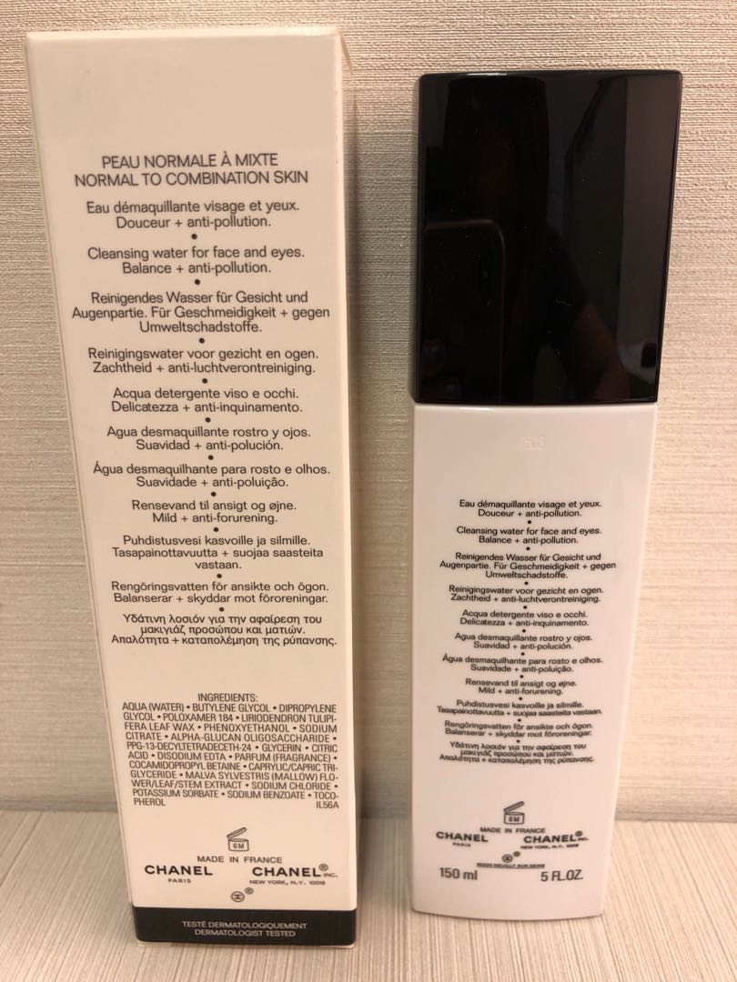 Chanel Cleansing Water ~Eau Douceur, Beauty & Personal Care, Face, Face ...