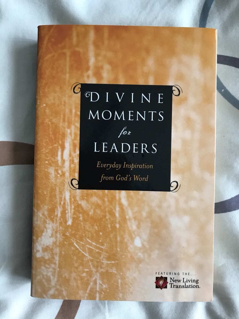 Divine Moments for Leaders : Everyday Inspiration from God’s Word by ...