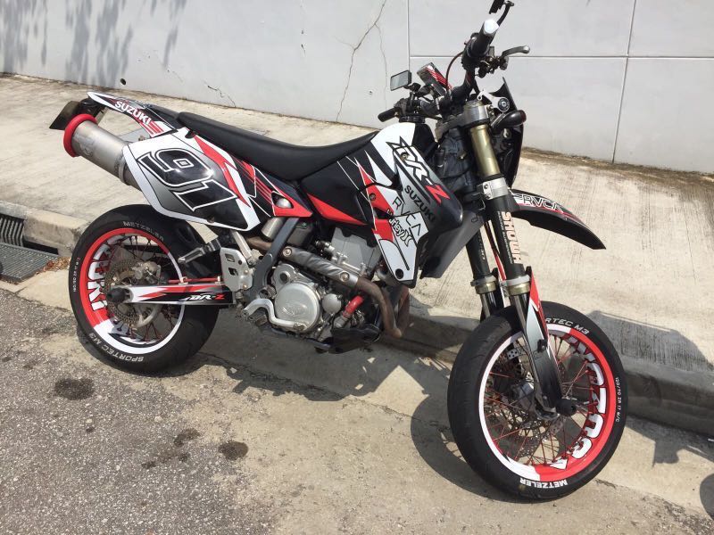 Drz 400SM, Motorcycles, Motorcycles for Sale, Class 2A on Carousell