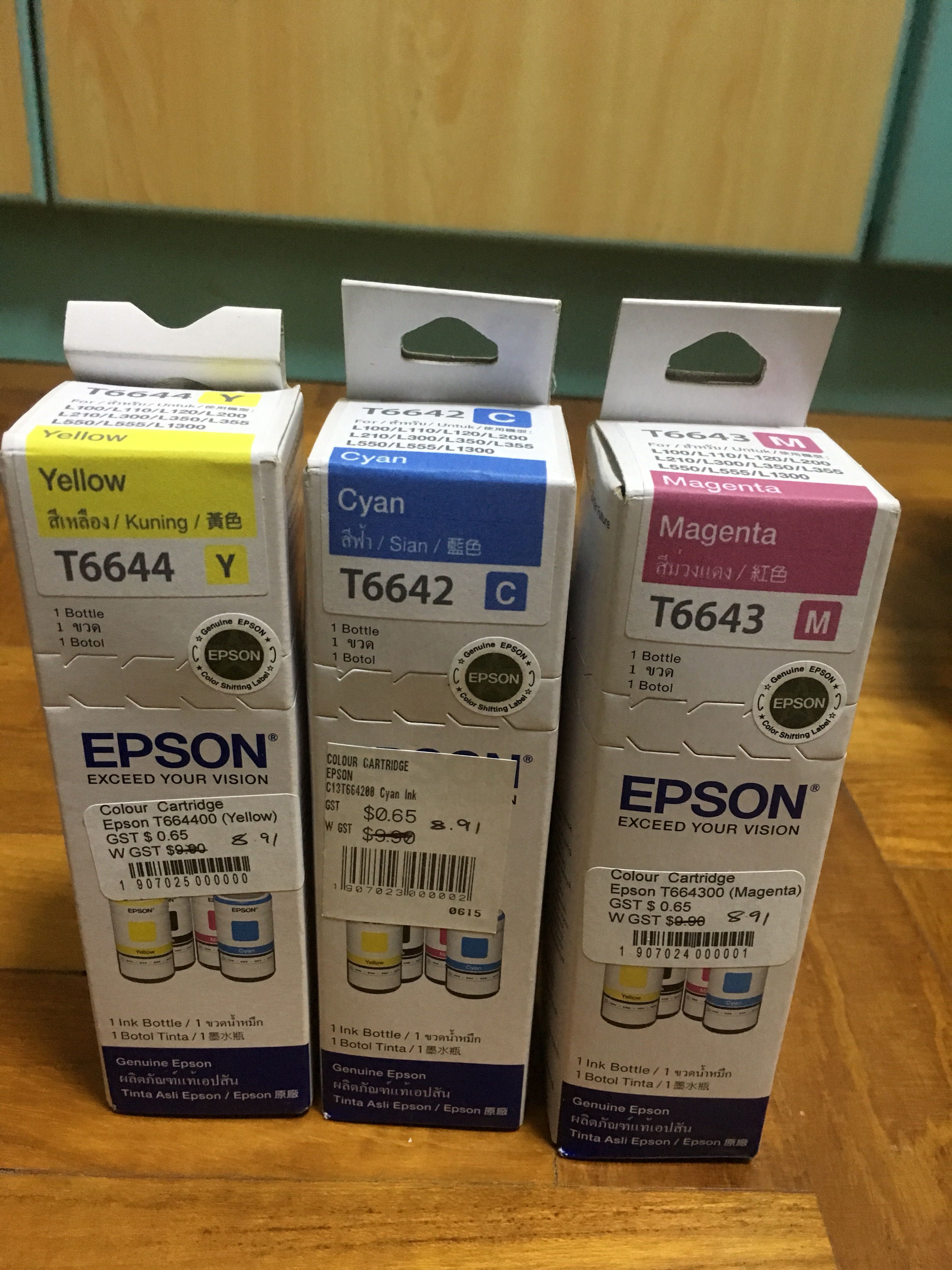 Epson printer ink, Everything Else on Carousell