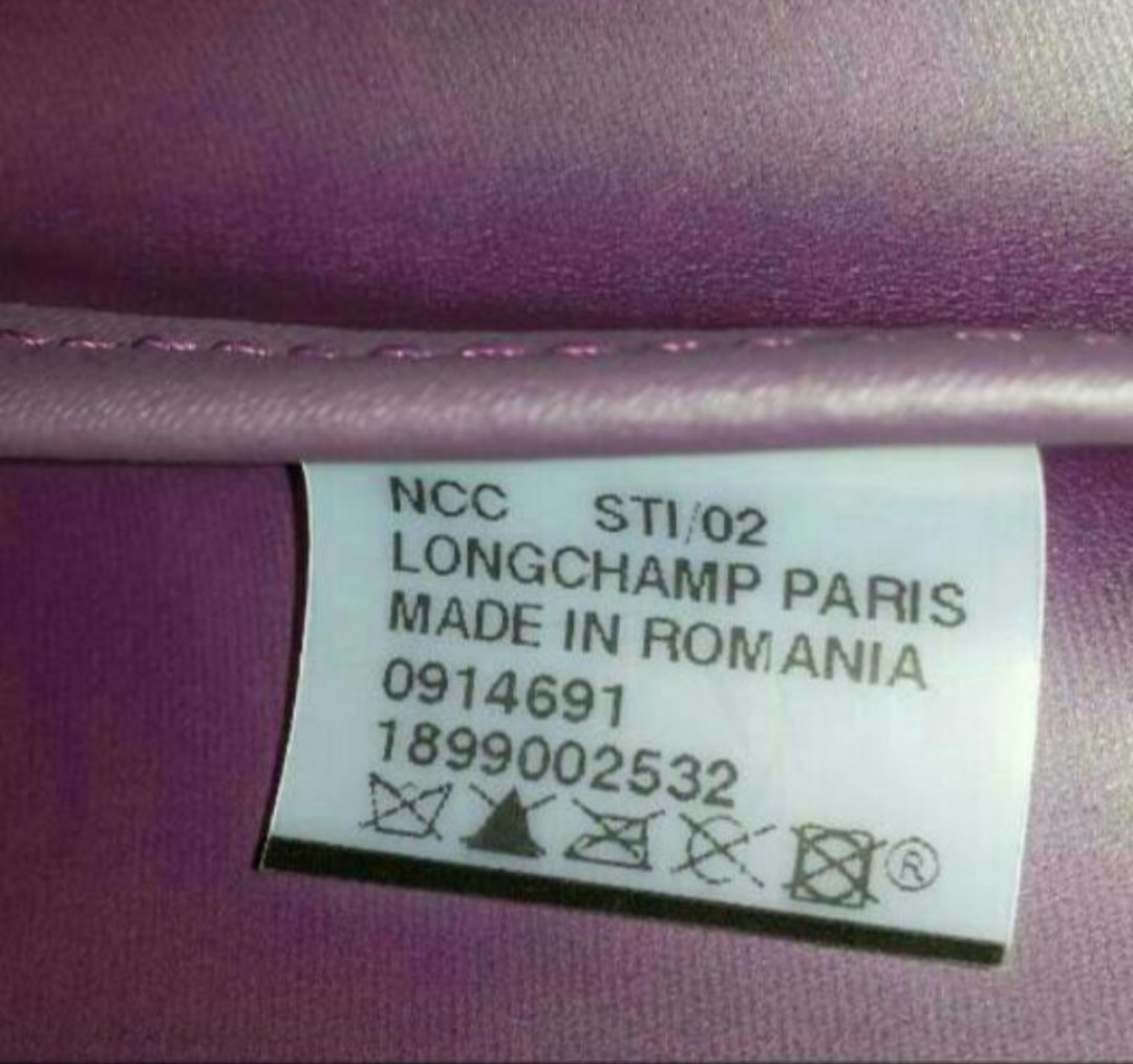 Longchamp Planetes Bilberry Grape Purple LLH Luxury Bag 1899 Paris Made ...