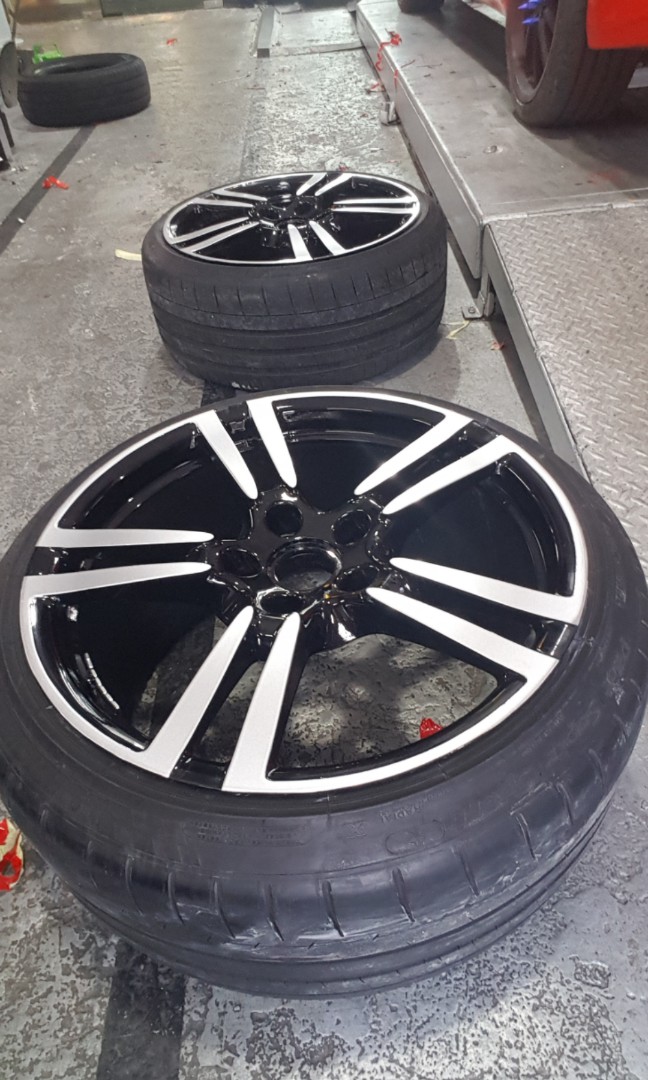 Original Porsche Turbo II Rims, Car Accessories, Tyres & Rims on Carousell