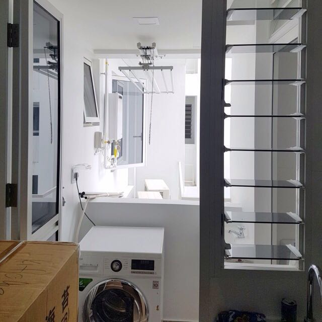 Indoor and Outdoor Laundry System (Made in Singapore), Furniture & Home ...