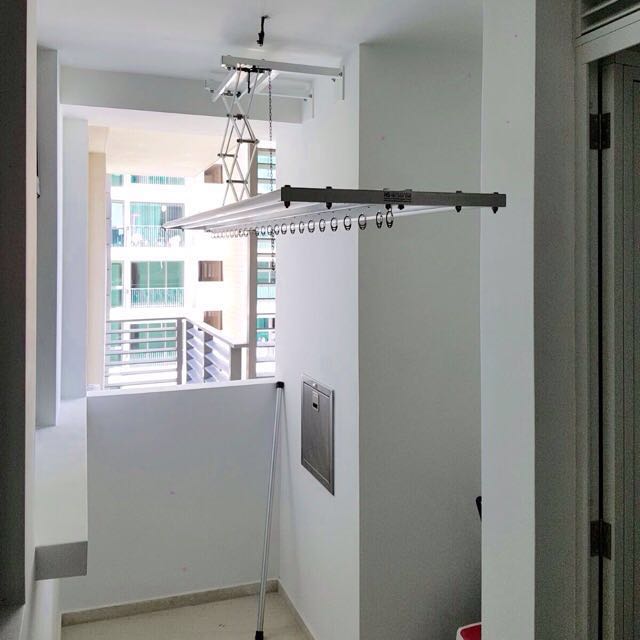 Indoor and Outdoor Laundry System (Made in Singapore), Furniture & Home ...