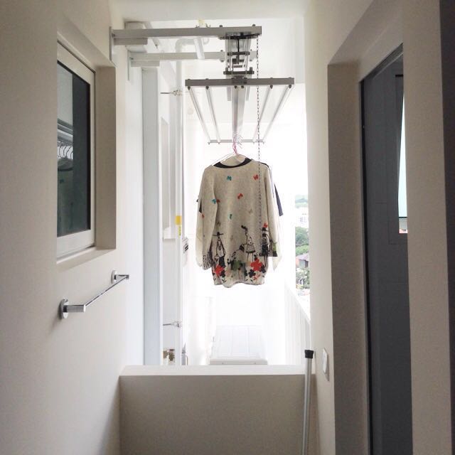 Indoor and Outdoor Laundry System (Made in Singapore), Furniture & Home ...
