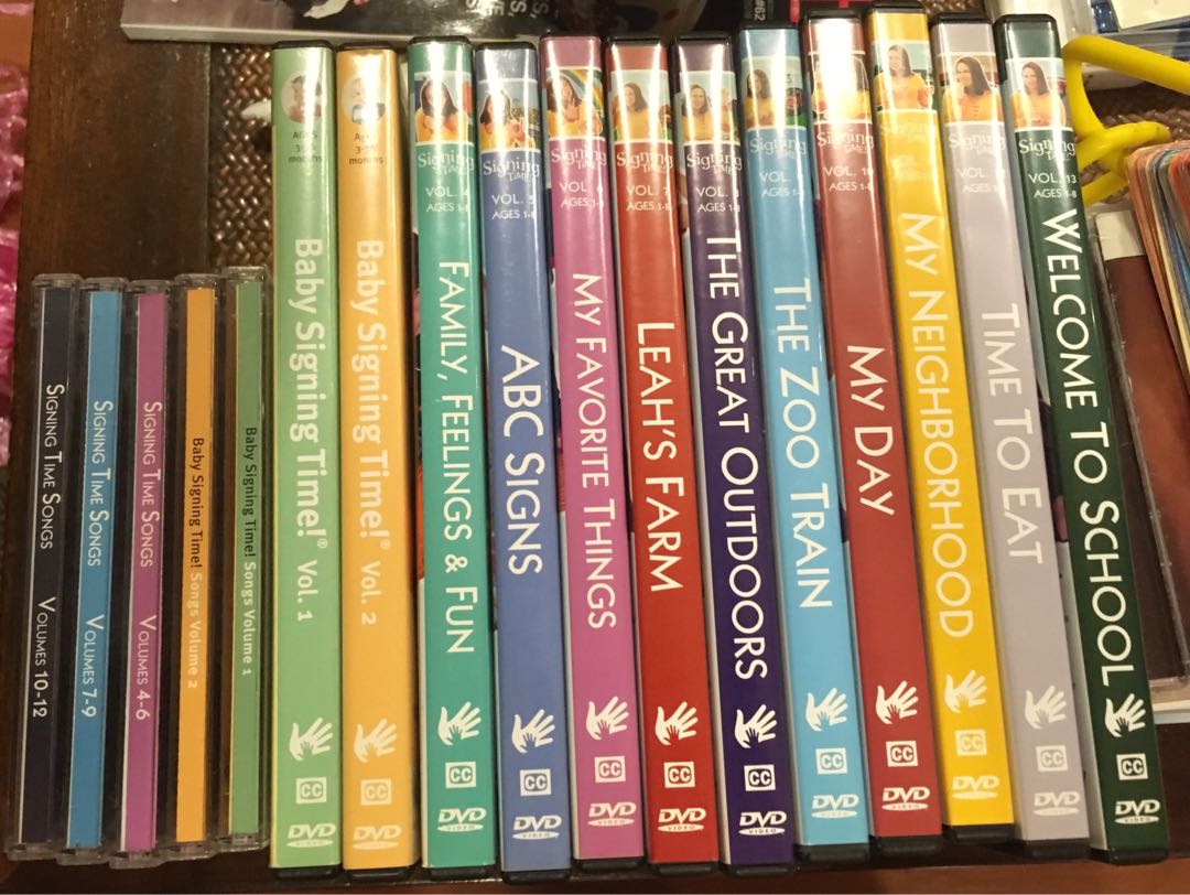 Signing Time DVDs, CDs & Flash Cards, Hobbies & Toys, Toys & Games on ...