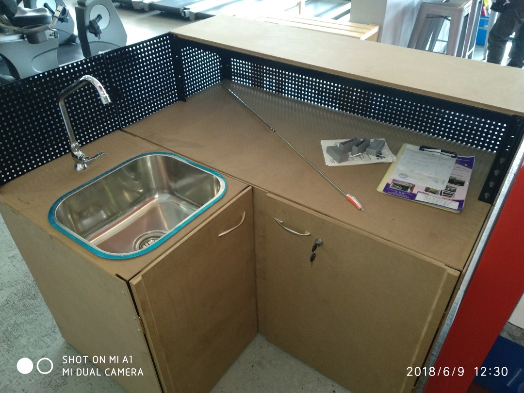 Small Kiosk Kitchen ( Boltless ) @ Custom Made, Furniture & Home Living ...