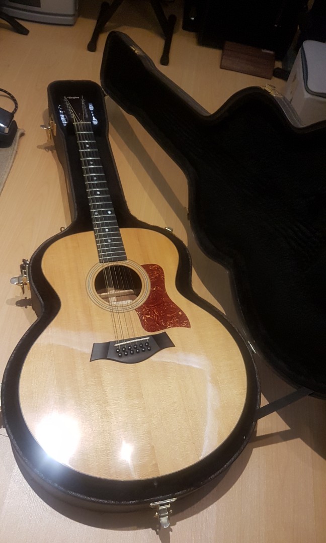 Taylor 355 12-string Jumbo Acoustic with passive pickup, Hobbies & Toys ...