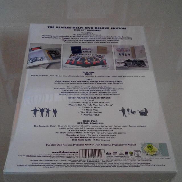 The Beatles - HELP! DVD Deluxe Edition Boxset, Hobbies & Toys, Music ...
