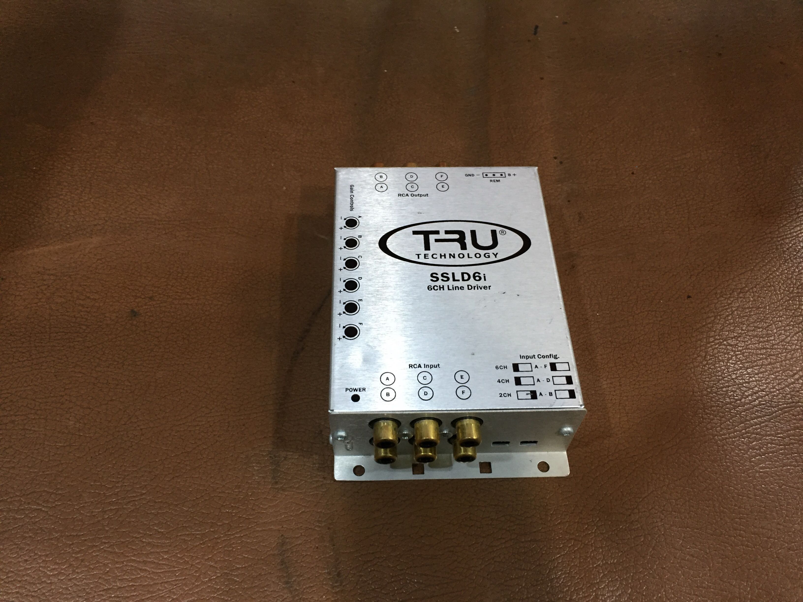 Tru Technology SSLD6i Class AB Line Amp Conditioner, Car Accessories ...