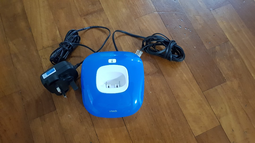 VTech VT1301 base station - Blue, Health & Nutrition, Assistive ...