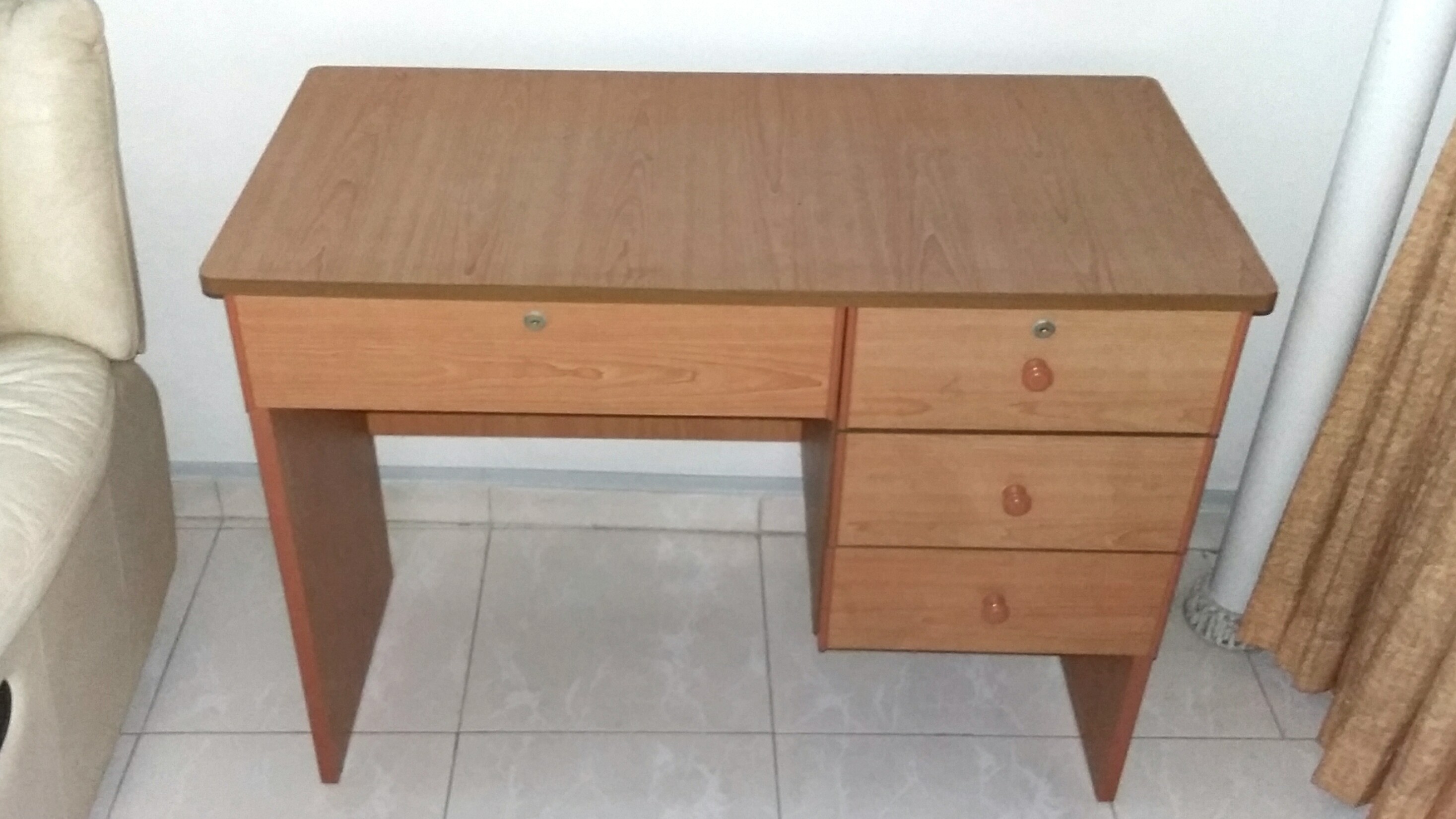 Writing desk with drawers, Furniture & Home Living, Furniture, Tables ...