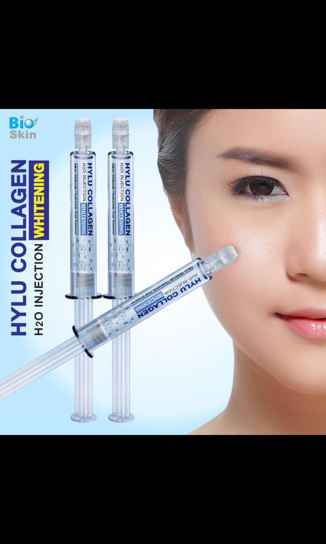 Bioskin Hylu Collagen H2O Injection Whitening Micro Molecule Hyaluronic ...