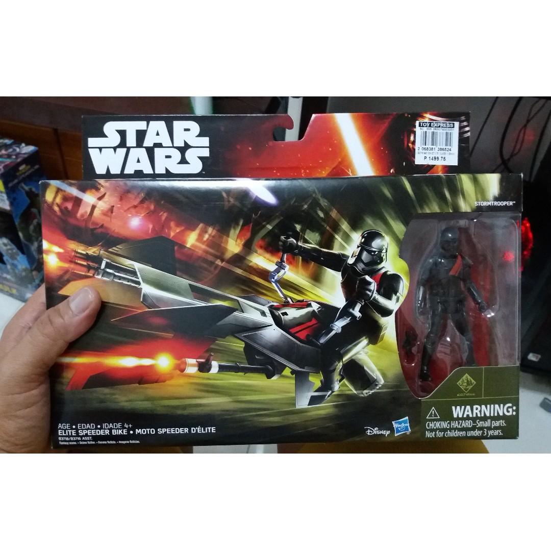 BRAND NEW 3.75-inch Stormtrooper Elite Speeder Bike Action Figure Toy ...