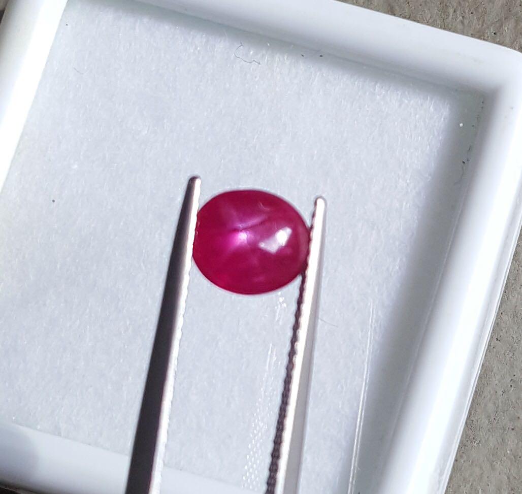 Burmese Star Ruby, Women's Fashion, Jewelry & Organisers, Precious ...