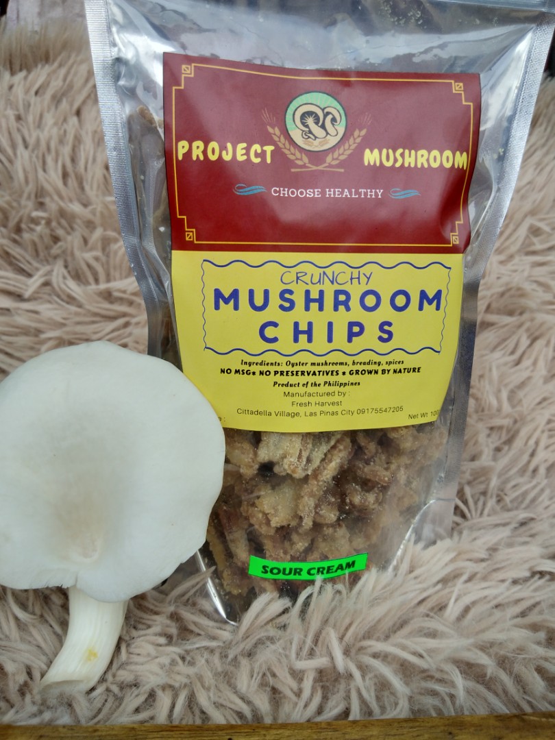 Crunchy Mushroom Chips on Carousell
