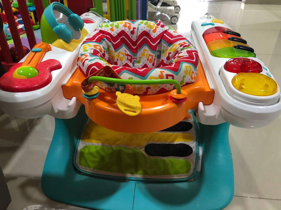 Fisher-Price 4-in-1 Step 'n Play Piano, Babies & Kids, Infant Playtime ...
