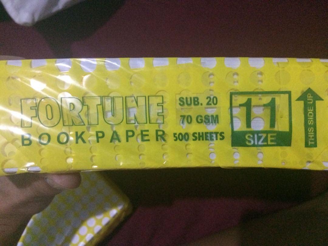 Fortune Bond Paper, Everything Else, Others on Carousell