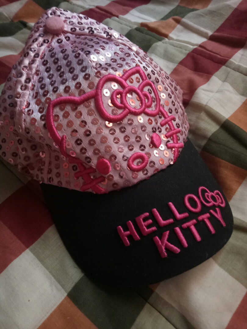 Hello Kitty Cap, Women's Fashion, Watches & Accessories, Other ...