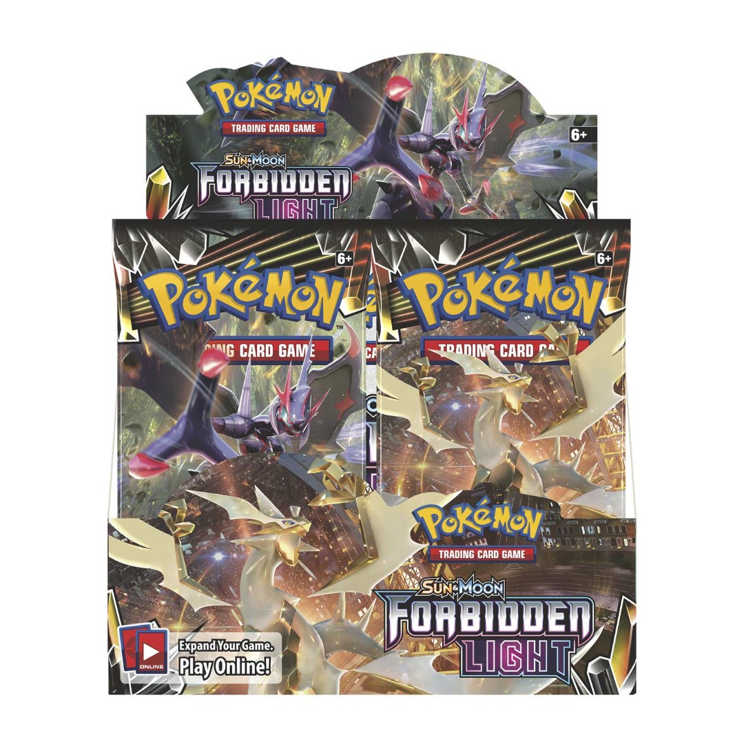 LAST SET PROMO POKEMON FORBIDDEN LIGHT BOOSTER BOX, Hobbies & Toys ...