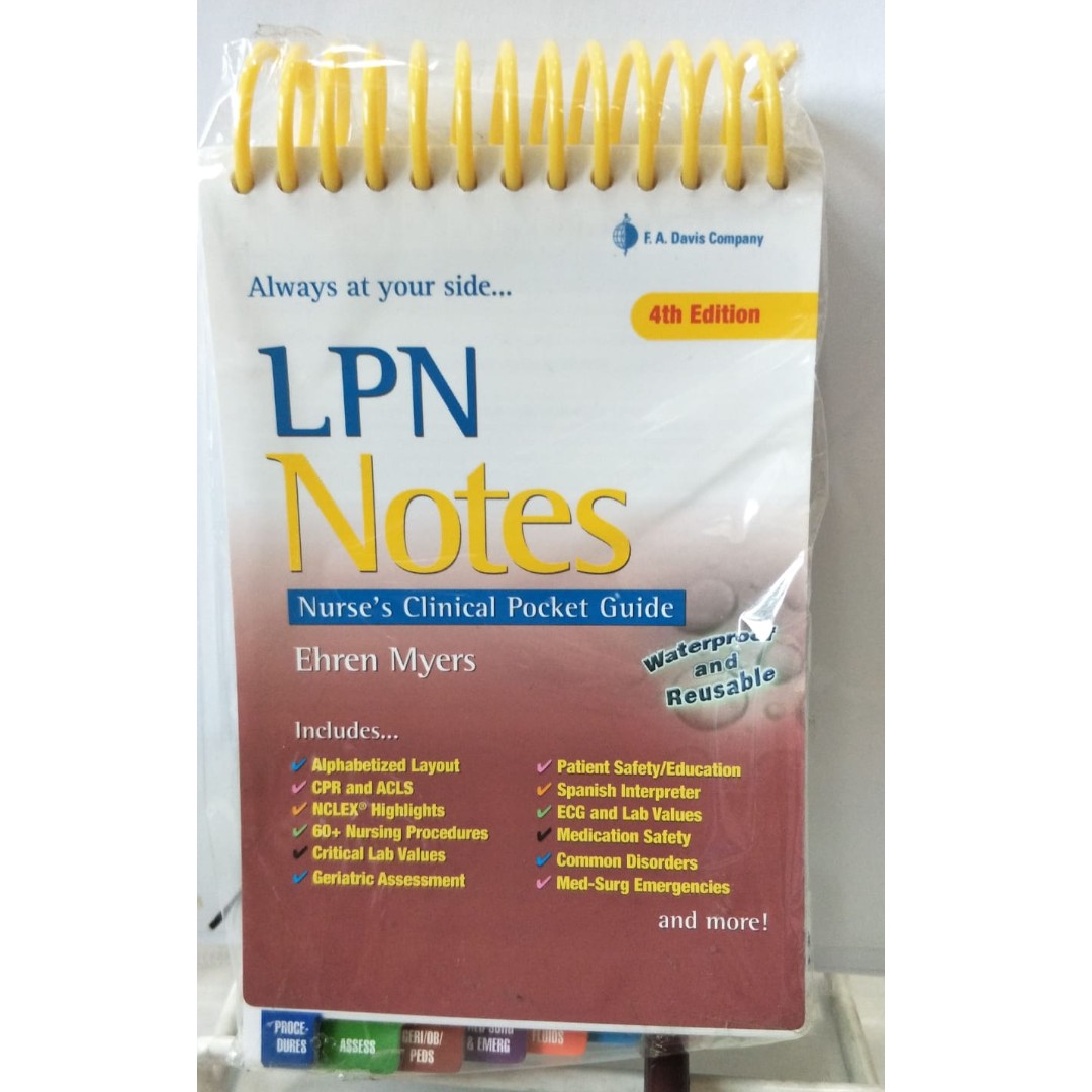 LPN Notes, Hobbies & Toys, Books & Magazines, Assessment Books on Carousell