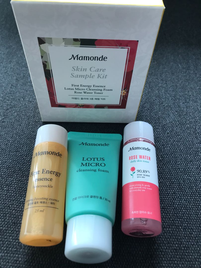 Mamonde Skin Care Sample Kit, Beauty & Personal Care, Face, Face Care ...