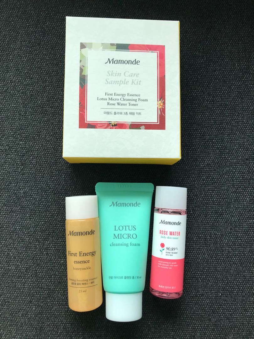 Mamonde Skin Care Sample Kit, Beauty & Personal Care, Face, Face Care ...