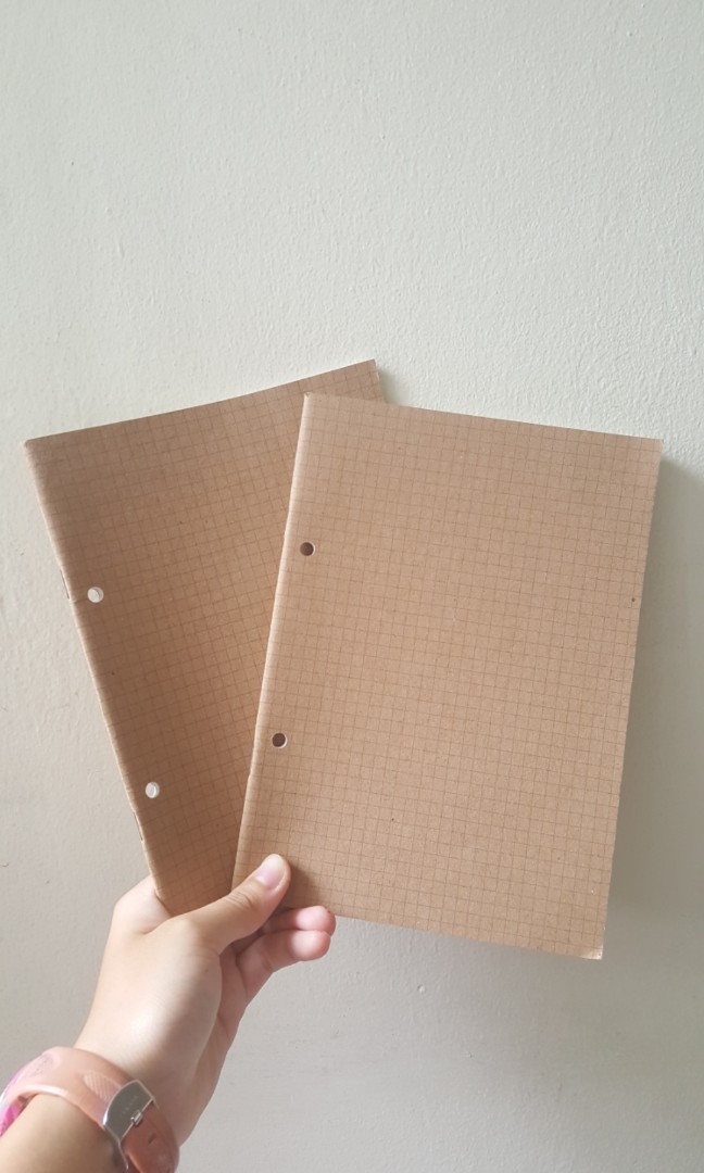 Muji A5 grid notebook, Hobbies & Toys, Stationery & Craft, Stationery ...