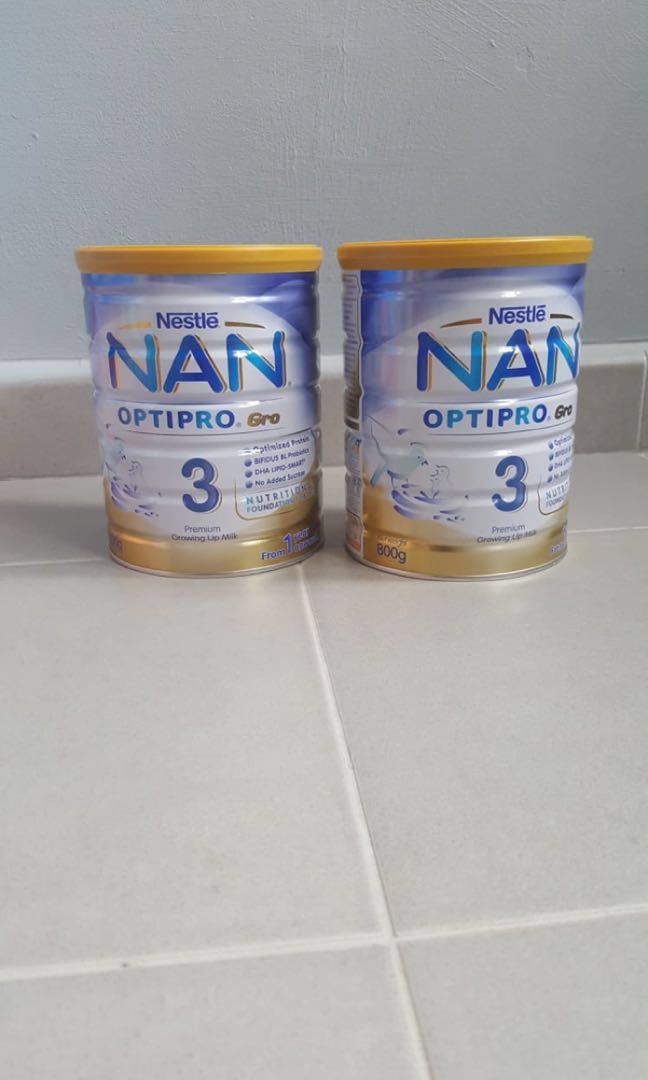 Nan Optipro Gro 3, Babies & Kids, Nursing & Feeding, Weaning & Toddler ...