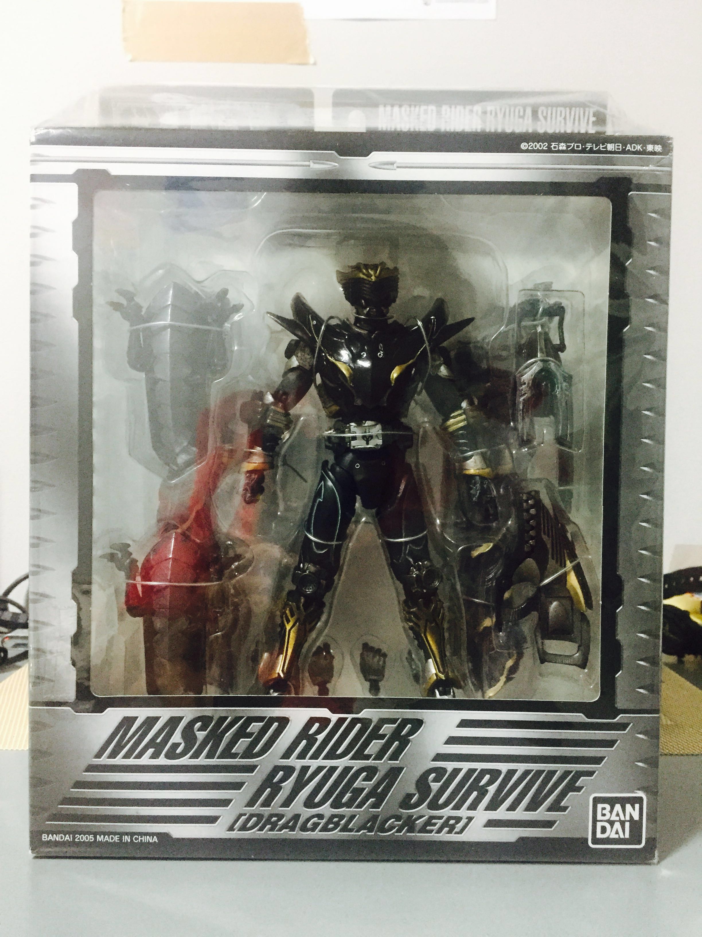 PRICE REDUCED!!!! Kamen Rider Ryuga Survive (Dragblacker), Hobbies ...